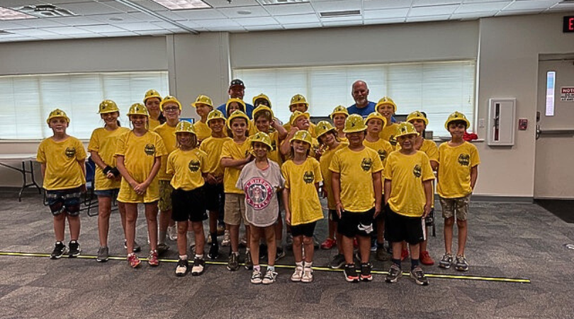 Teaching Safety at Fire & Rescue Camp | myrec