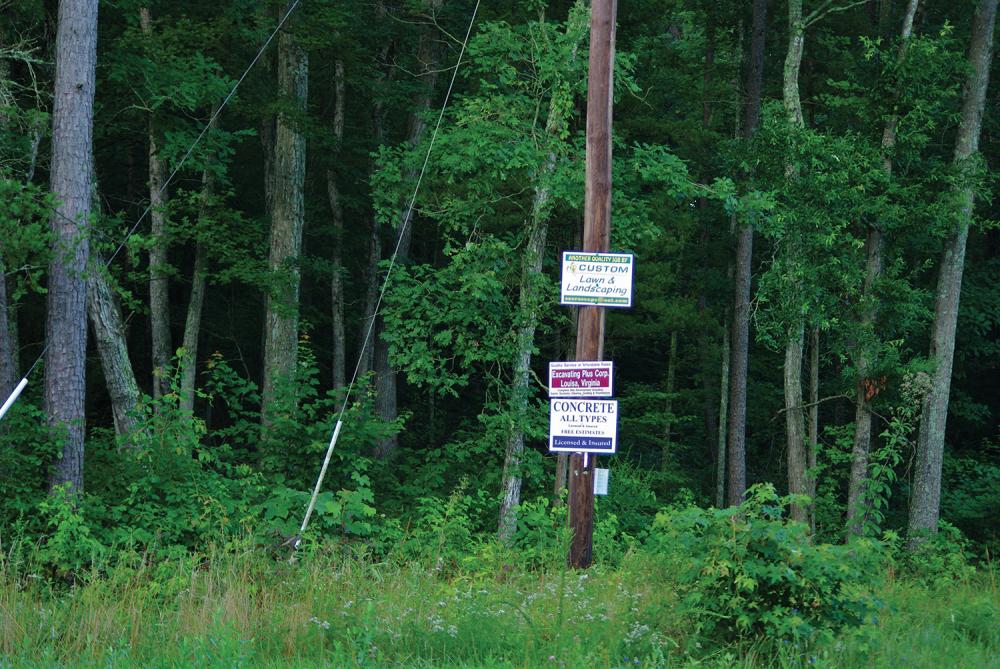 Signs on Poles Present Serious Danger for Linemen | Rappahannock ...